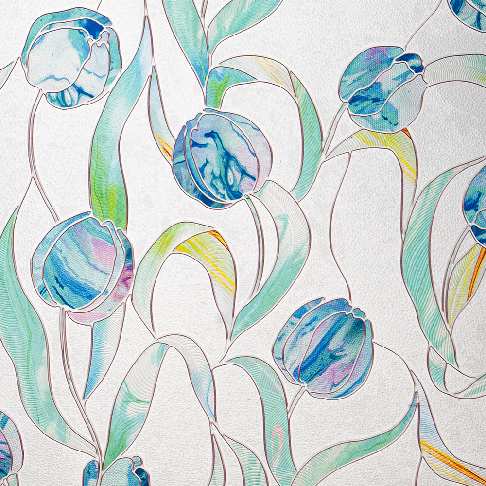 Blue Tulip Window Film